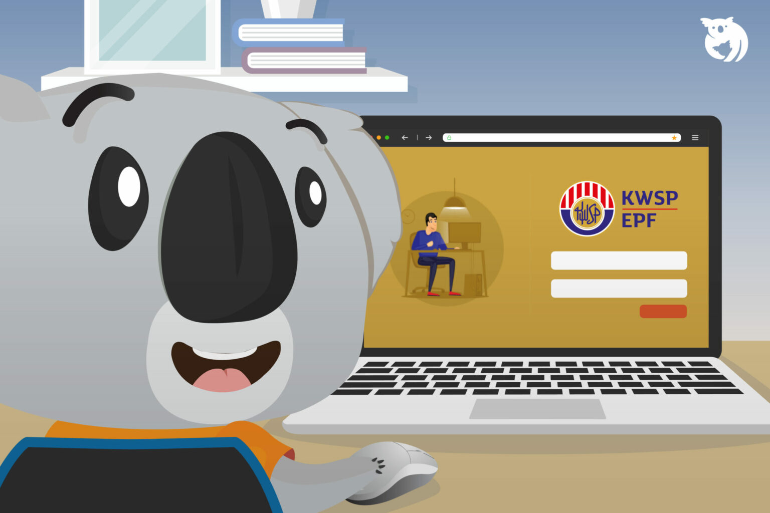 How to Activate, Register EPF i-Akaun Online Malaysia 2024 - Pesan By Qoala