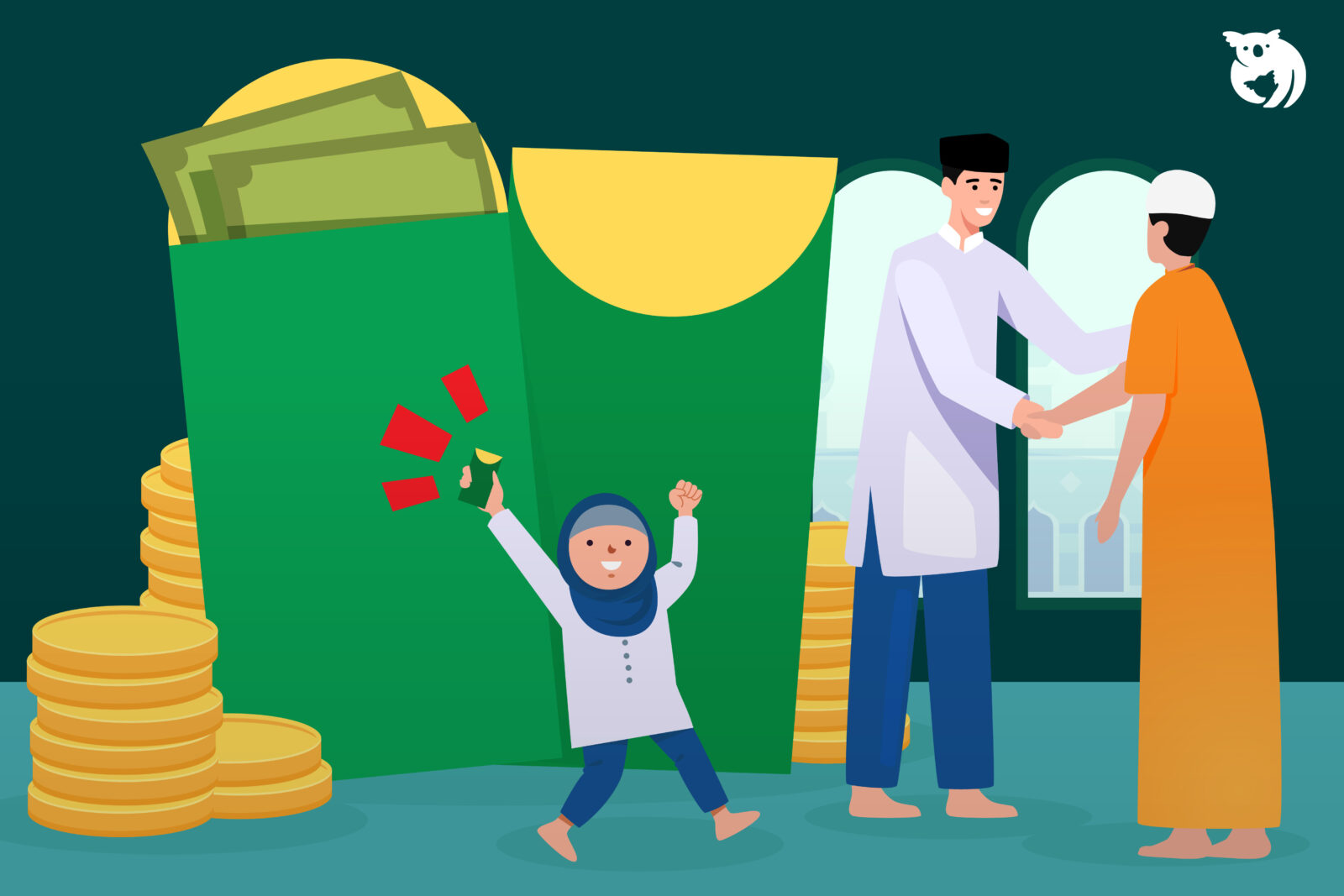 5 Cara Alternatif Bagi Duit Raya (eWallet) - Pesan by Qoala