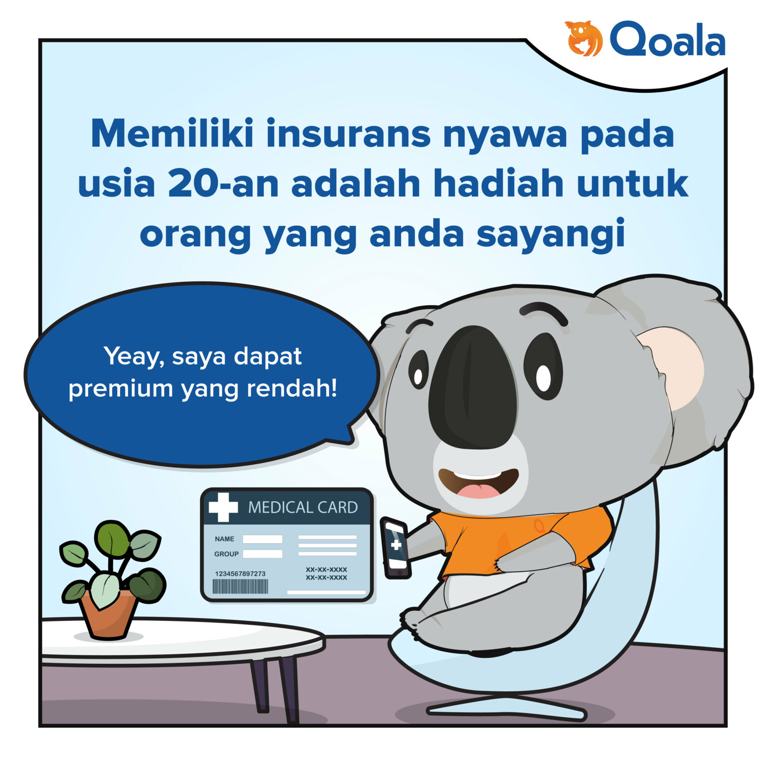 Insurans Nyawa Tanda Kasih Sayang - Pesan by Qoala